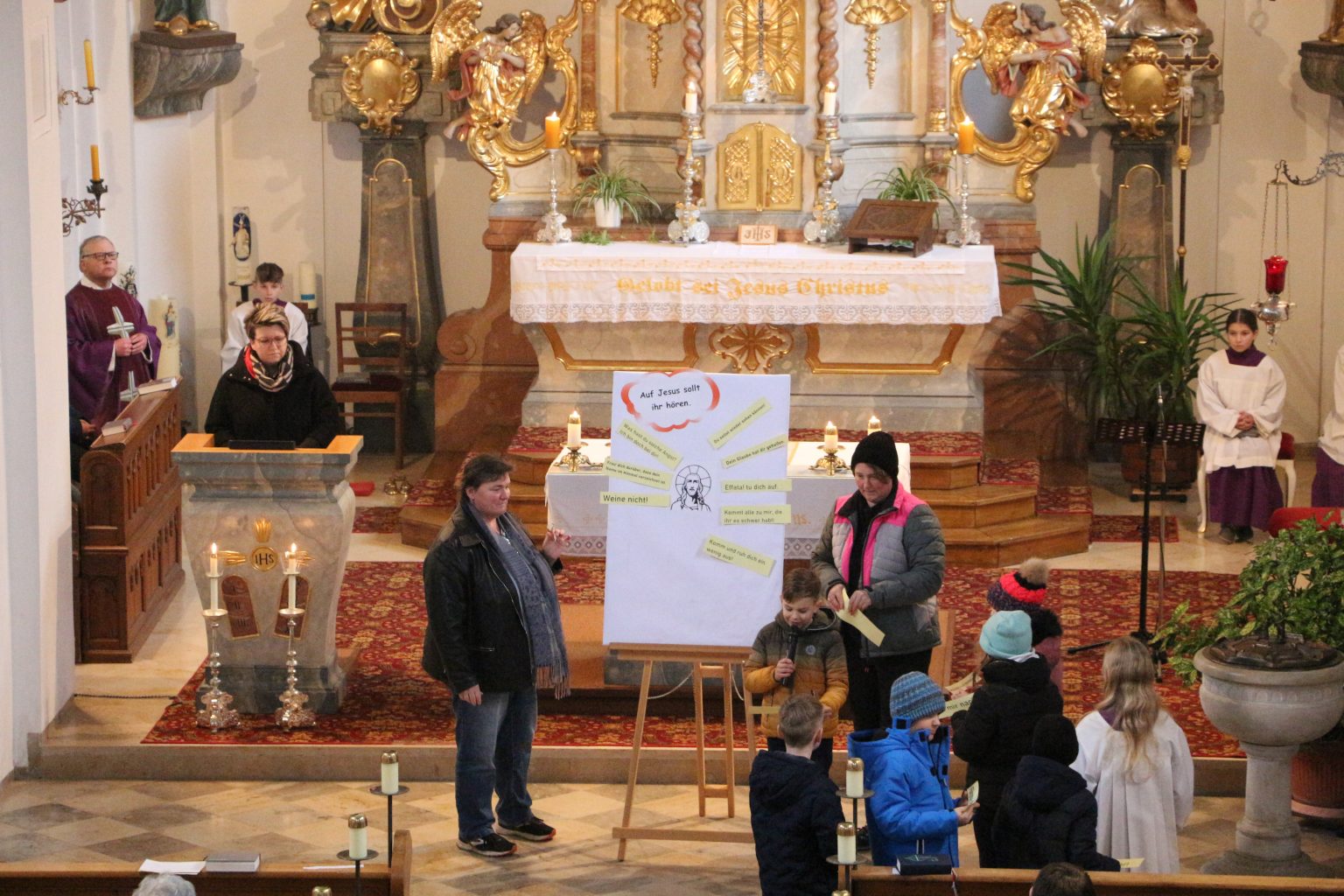 Auf Jesus sollt ihr hören - Informationsseite und Seelsorgeeinheit